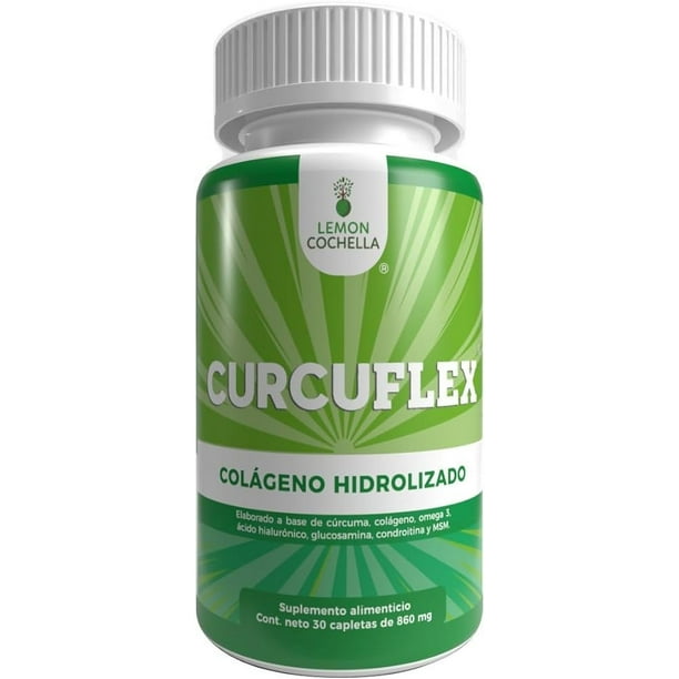 CURCUFLEX - 30 Capletas, suplemento alimenticio 860 mg | Walmart en línea