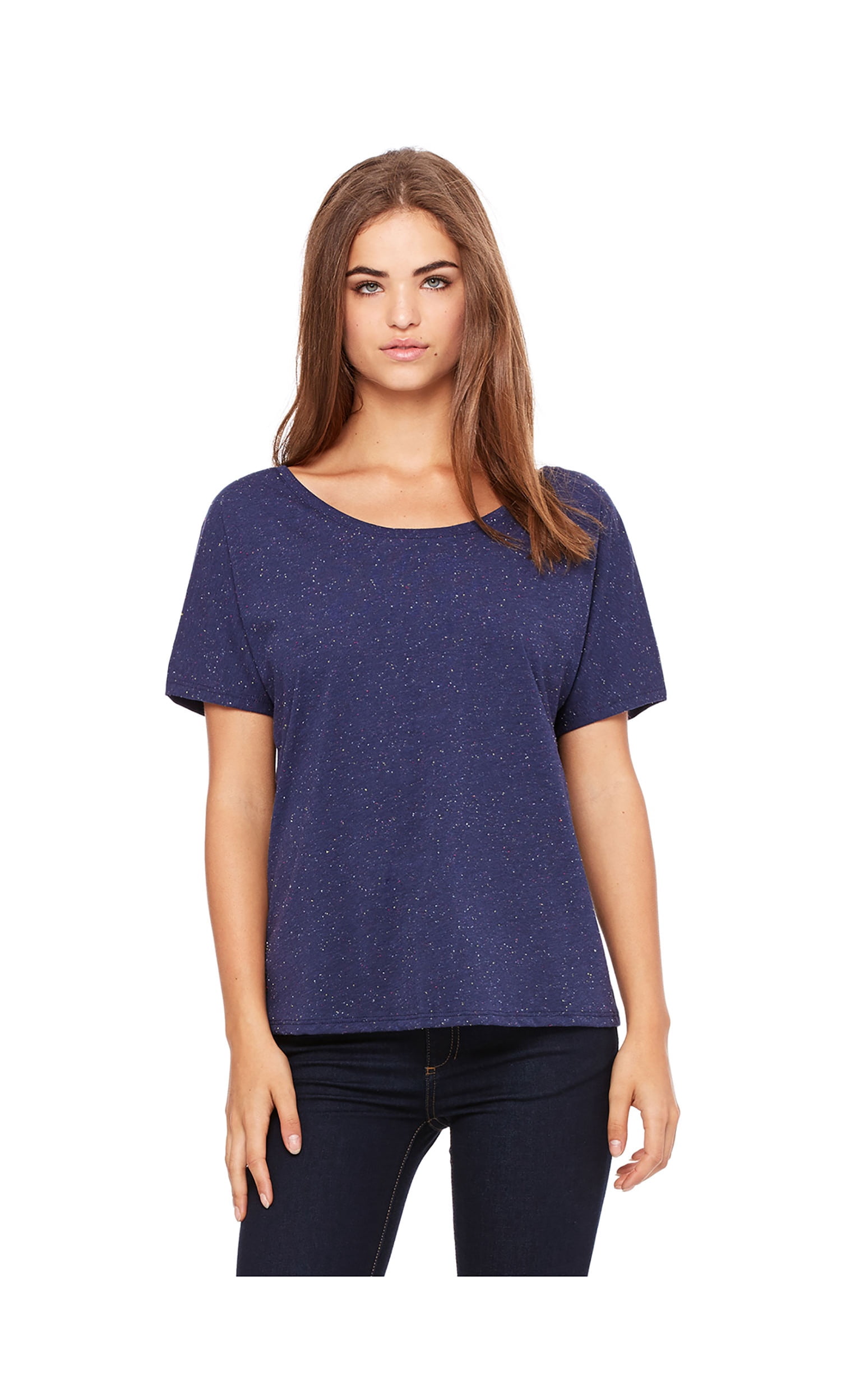 BELLA CANVAS Bella Canvas Women s Slouchy Curved Scoop Neck T Shirt BELLA CANVAS Bella Canvas Women s Slouchy Curved Scoop Neck T Shirt