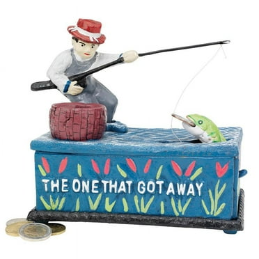 Design Toscano Wolf and Squirrel Collectors' Die Cast Iron Mechanical ...