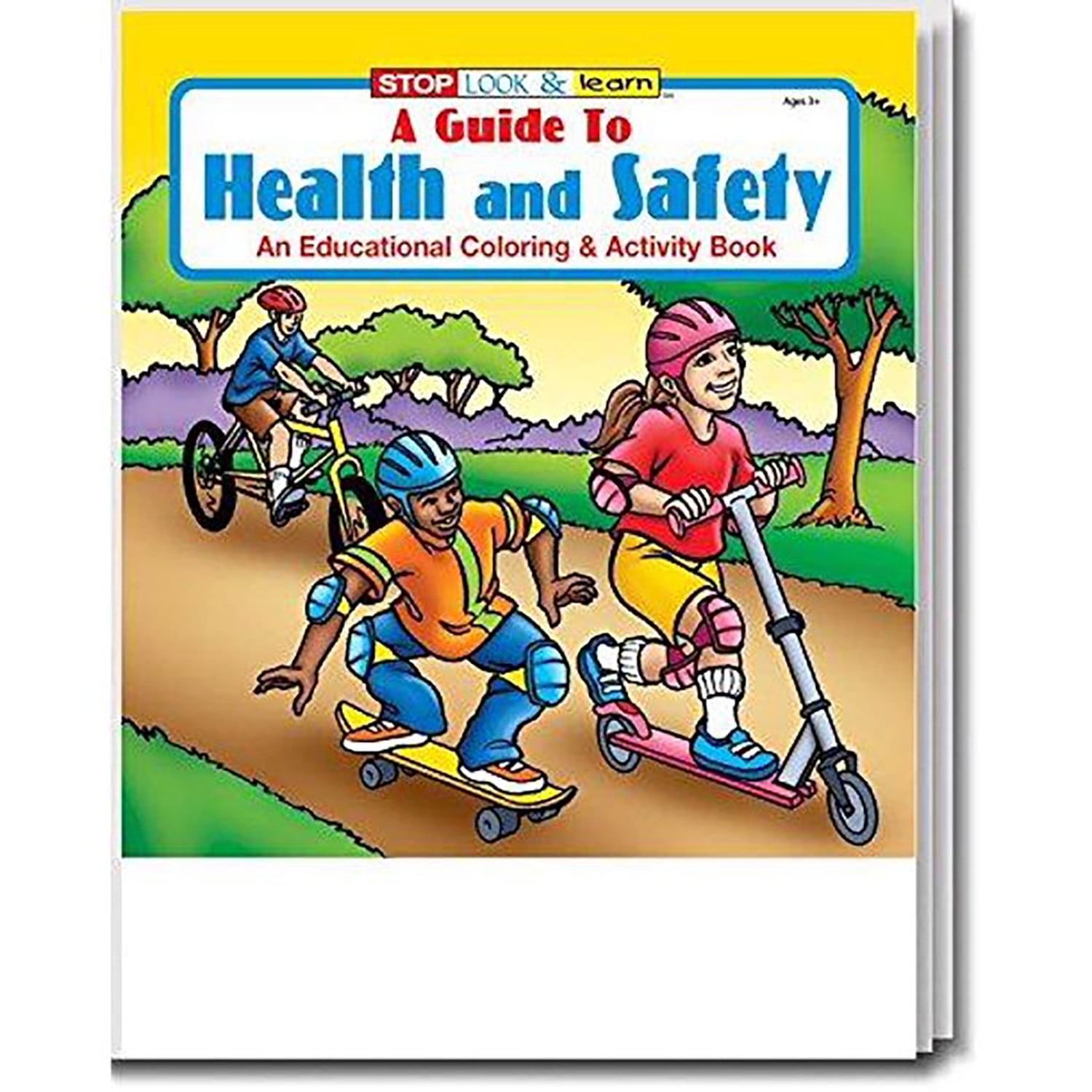 25 Pack - A Guide to Health and Safety Kid's Coloring & Activity Books ...