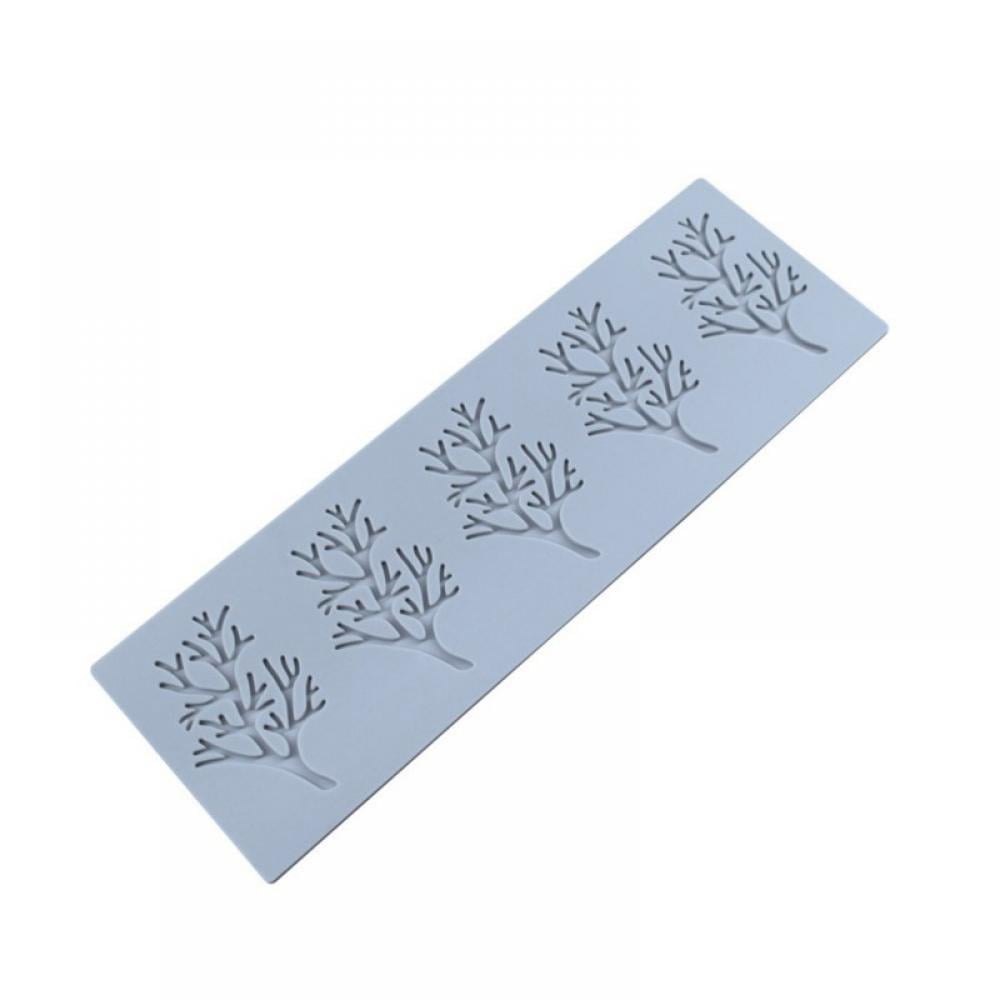 Silicone Molds Cake Decorating Moldes, Tree Leaves Coral 3D Silicone ...