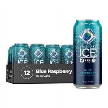 Sparkling Ice +Caffeine, Zero Sugar, Black Raspberry Flavored ...