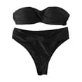 Women Swimming Suit Two-Piece Bikini Set For Sexy Suspender Fringed ...