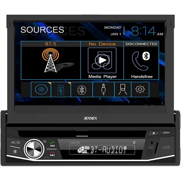 Single Din Flip Out Touch Screen