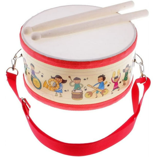 Wooden Floor Drum Gathering Club Carnival Percussion Instrument with 2 Mallets - Walmart.ca