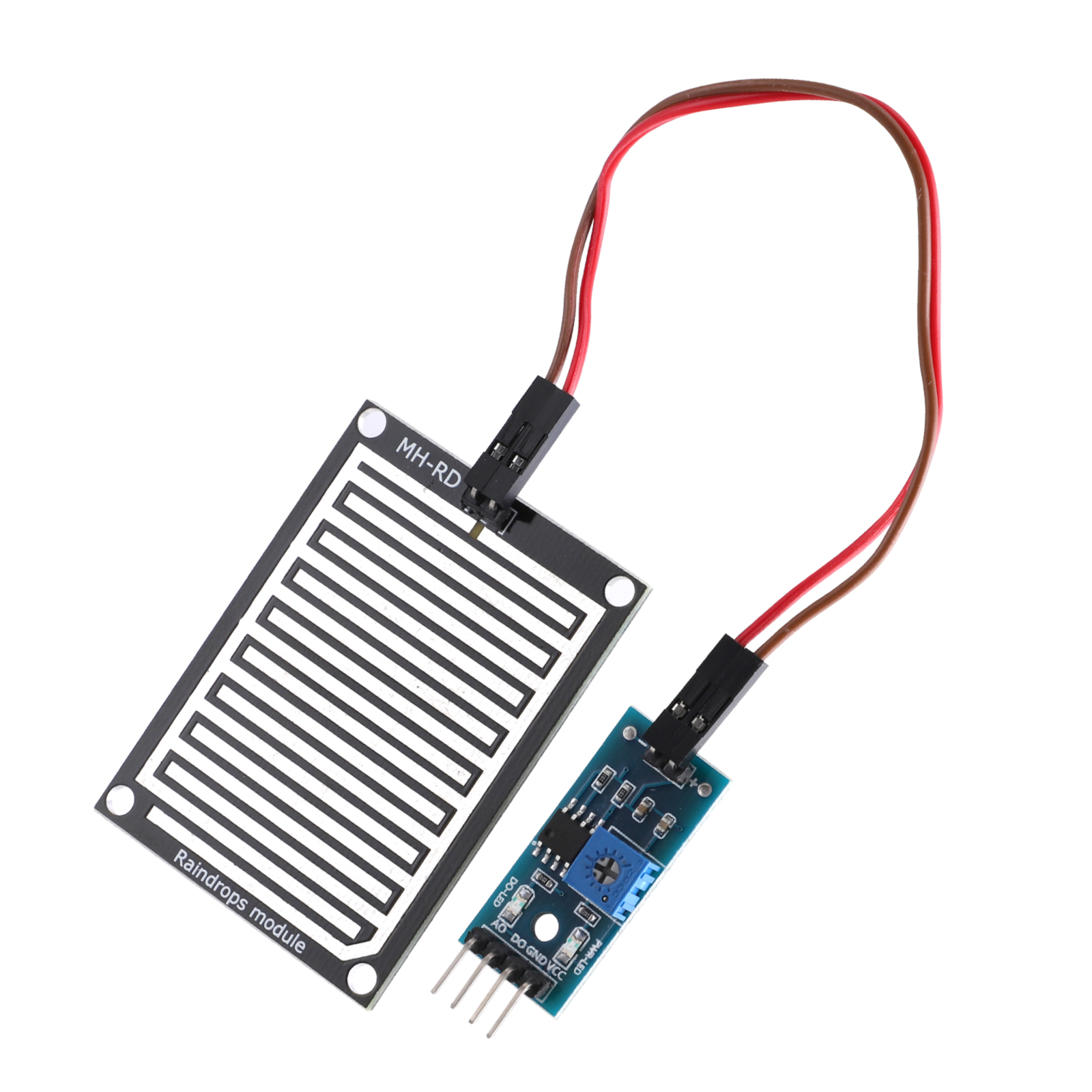 Snow Raindrops Detection Sensor Module Rain Weather Module Humidity For Arduino