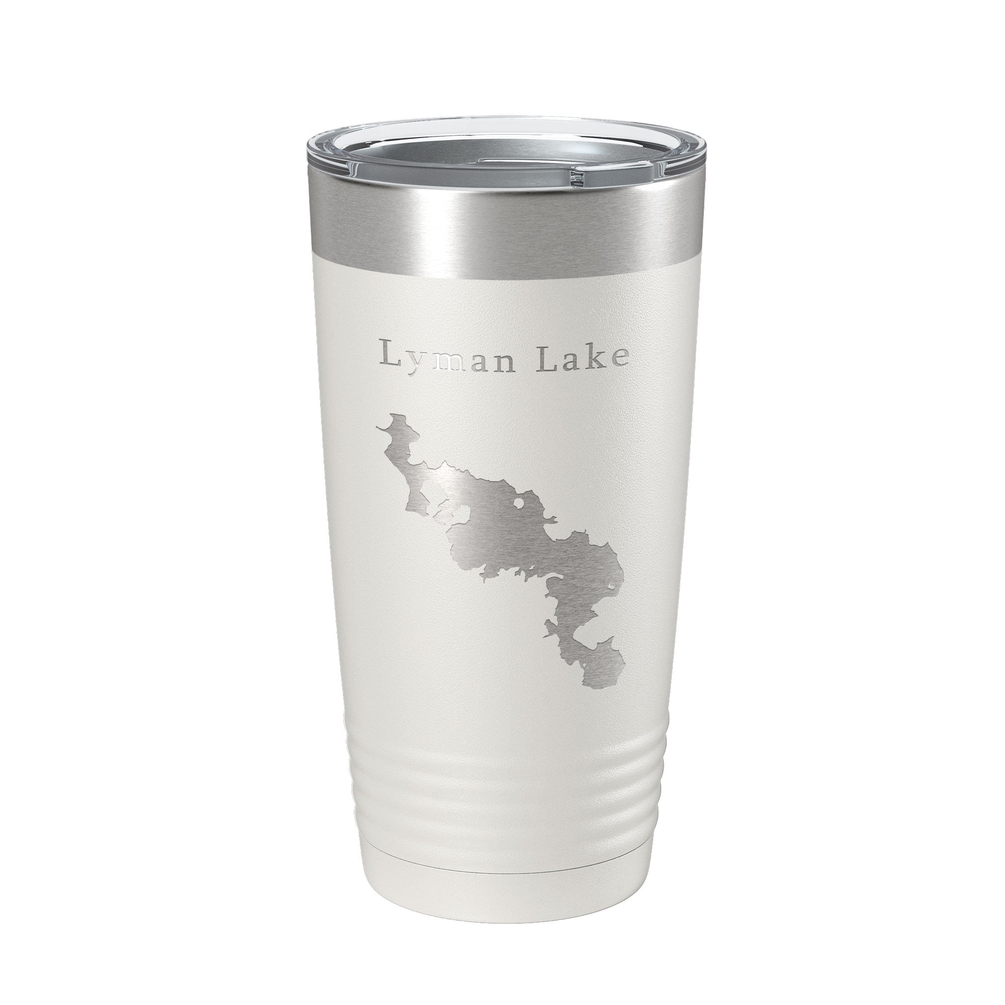 Lyman Lake Map Tumbler Travel Mug Insulated Laser Engraved Coffee Cup ...