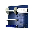 Wall Control Pegboard Hobby Craft Pegboard Organizer Storage Kit with ...