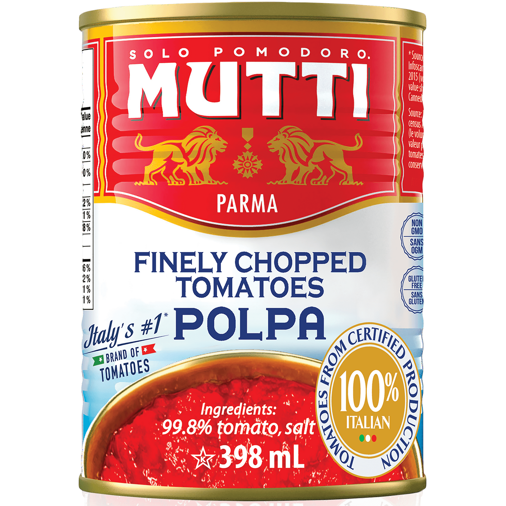 Click here for Mutti Finely Chopped Tomatoes 398 Ml 398 Ml prices