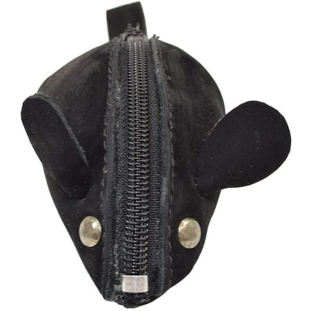 Hide & Drink, Rustic Leather Mouse Coin Purse, Change Pouch, Handmade ...