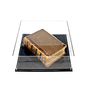 Deluxe Clear Acrylic Large Book Display Case (A071-BDS) - Walmart.com