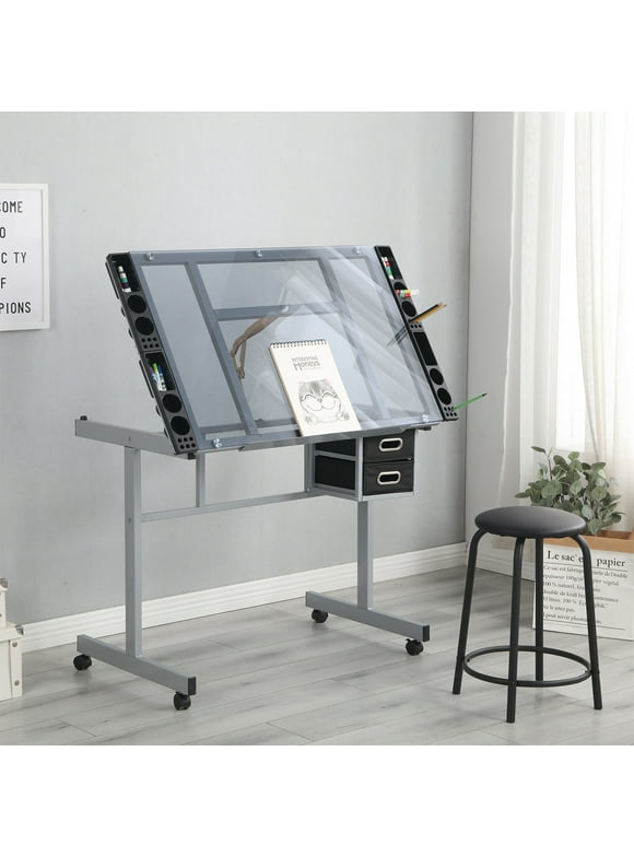 Drafting Tables in Arts & Crafts Furniture and Storage - Walmart.com