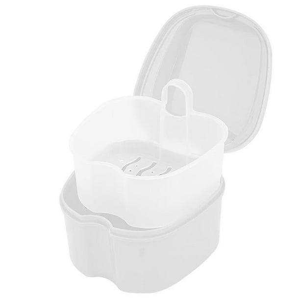 Denture Case, Denture Bath Box Case Dental Orthodontic Retainer, False ...