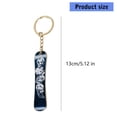 CEORPER Snowboard Pendant Alloy Keychain Decorative Key Rings For ...