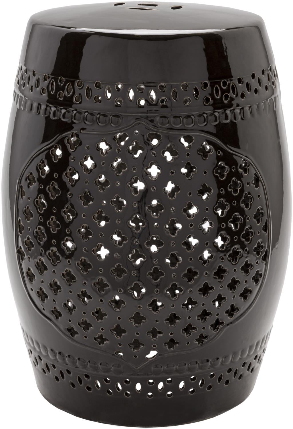 Surya Auburndale Black Stool - Walmart.com