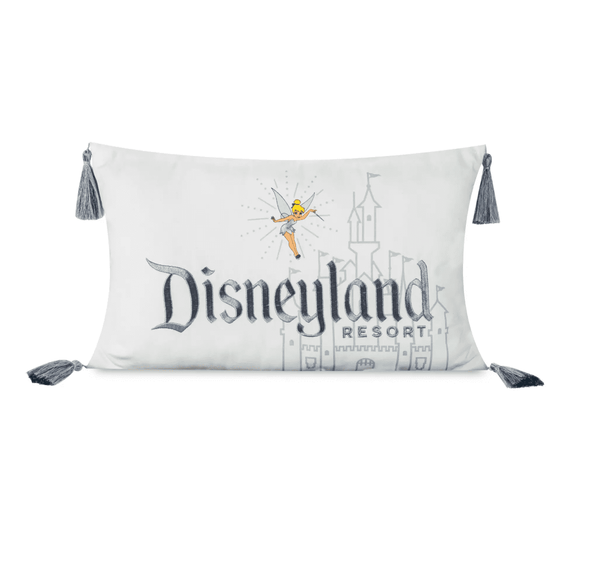 Disney 100 Years of Wonder, Disneyland Tinker Bell Throw Pillow ...