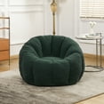 Bean Bag Chair with Armrests, High-Density Foam Filled Lazy Sofa for ...