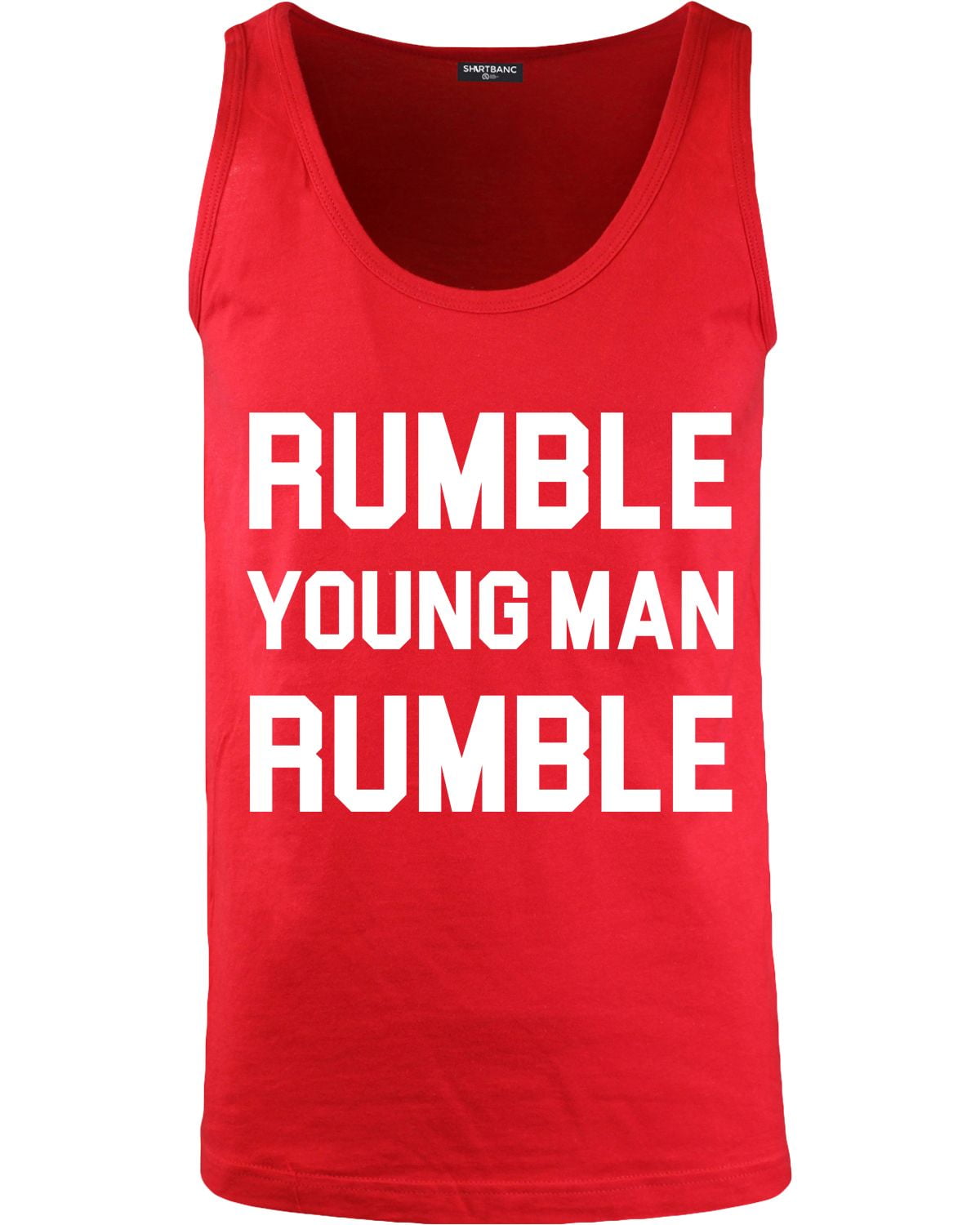 Rumble Young Man Rumble Mens Tank Top Shirt Float Like a Butterfly ...