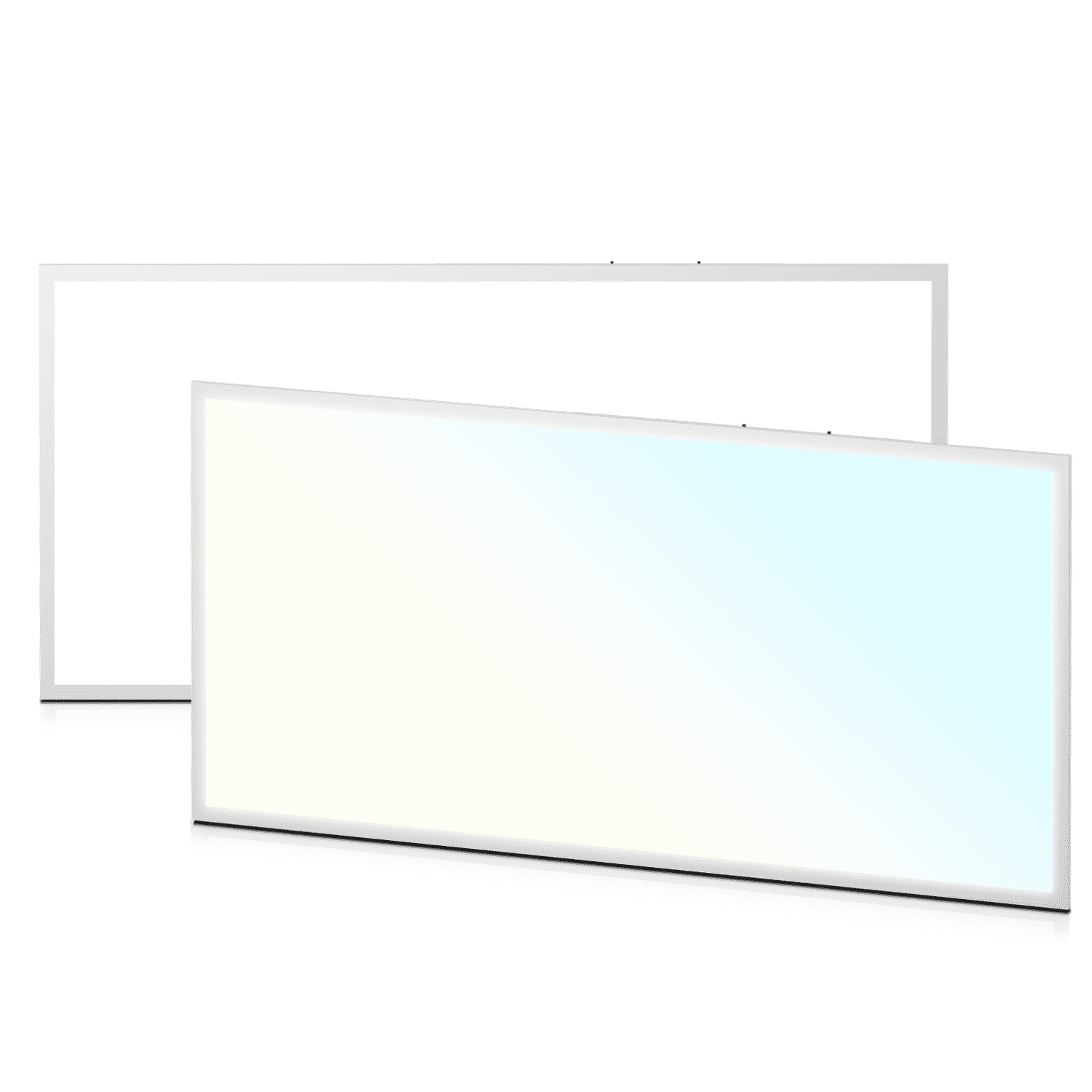Mollie 2Pack 2x4 LED Flat Panel Recessed Light, 3 Color Selectable ...