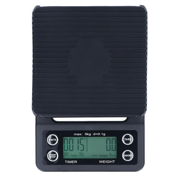 Kitchen Scale Maximum 5kg Timer Function High Accuracy Large LED Screen ...