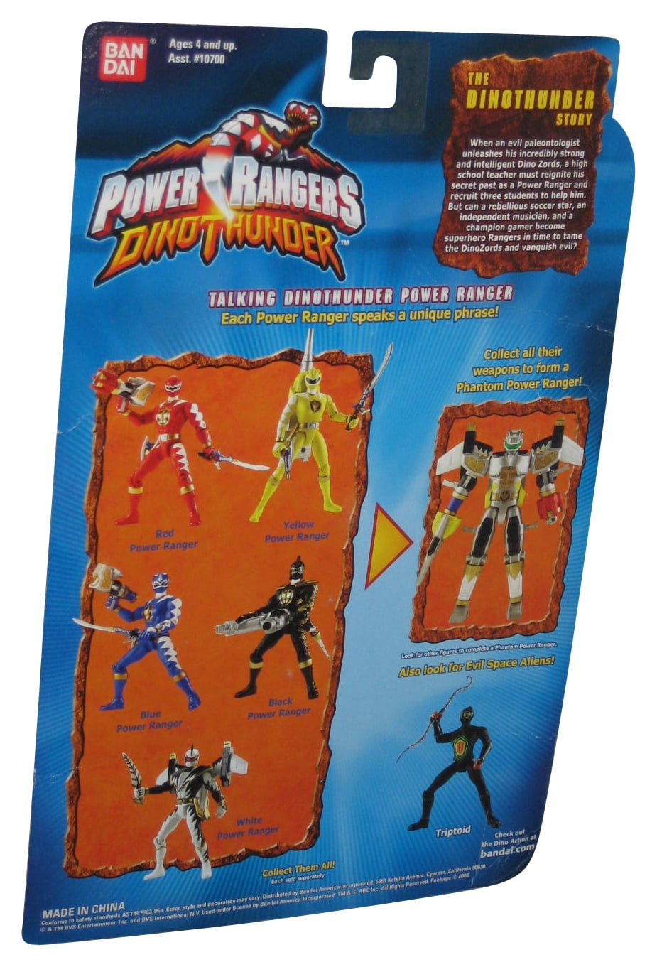 Abc Kids Power Rangers Dino Thunder