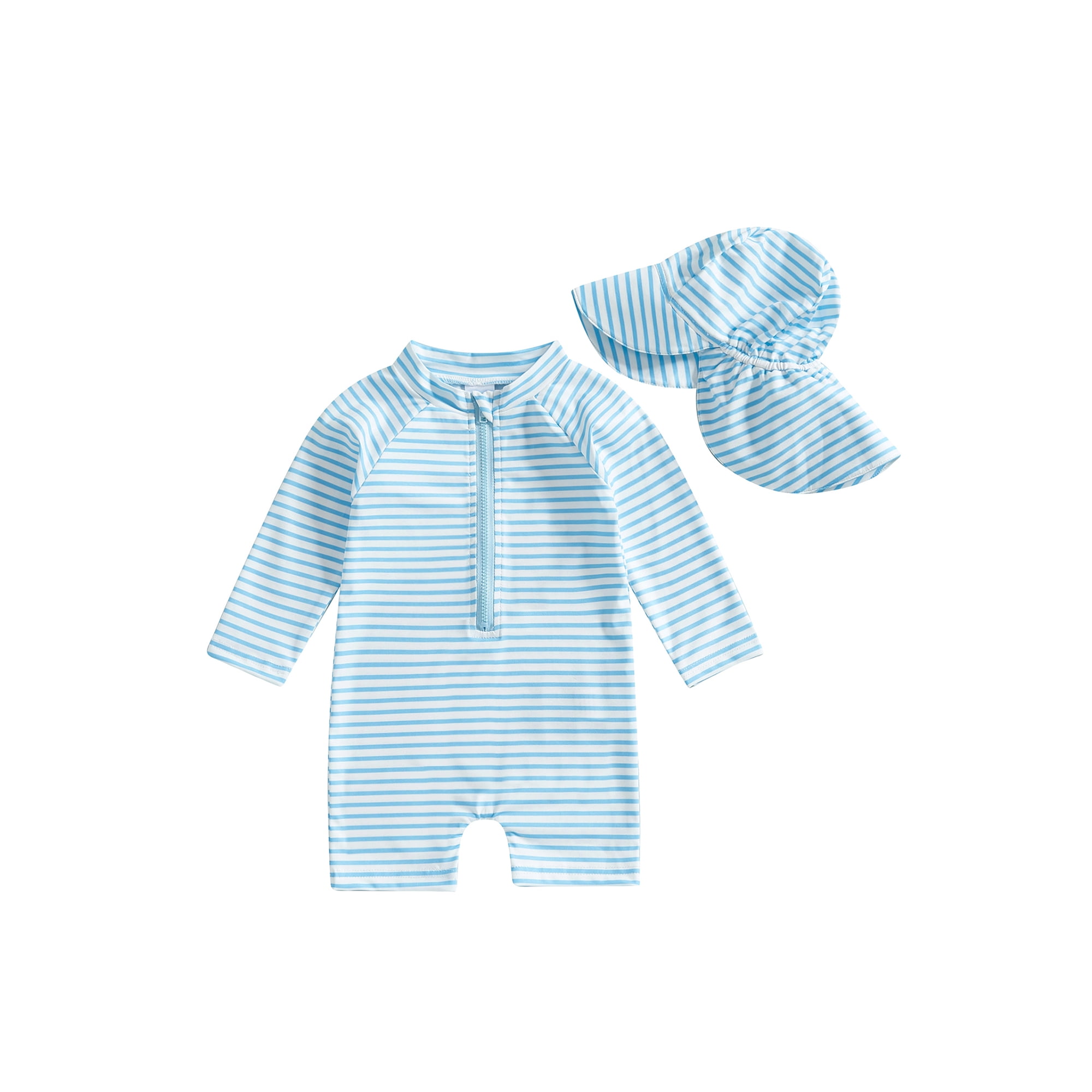 Click here for Gupgi Toddler Boys Girls Rash Guard With Hat  0-3... prices