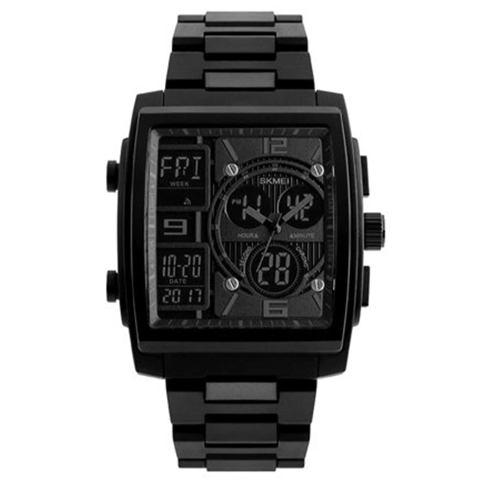 Men s Digital Sports Watch Square Large Face LED Wrist Watch With 50M men-s-digital-sports-watch-square-large-face-led-wrist-watch-with-50m