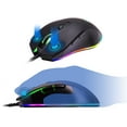 Rosewill Gaming Mouse, 10000 dpi, RGB Backlit, Optical, Wired, NEON M59 ...