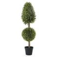 Bornbridge Artificial 4' Topiary Ball Tree - Cypress - 2 Pack - Walmart.com