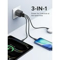 SHIQI-3-Port 30W USB C Charger, GaN II Compact iPhone Charger Fast ...