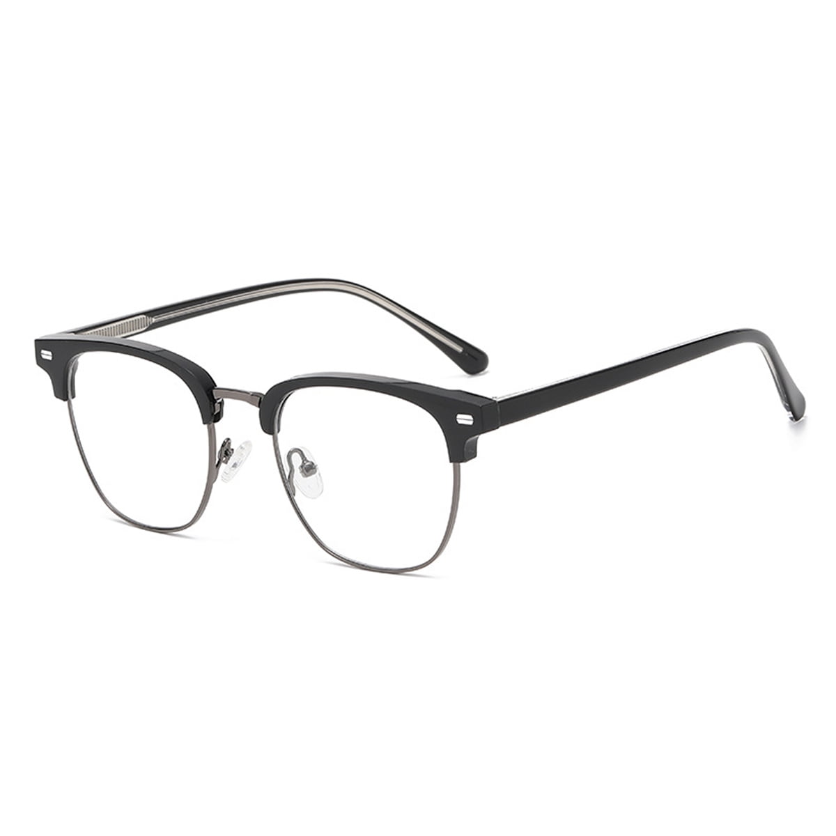 Blue light blocking glasses retro square glasses anti-ultraviolet ...