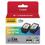 Canon - PG-275 XL / CL-276 XL Value Pack, Black (275) and Color (276 ...