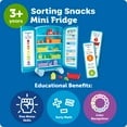 Free Shipping! Learning Resources Sorting Snacks Mini Fridge Play Food ...
