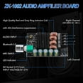 ZK-1002 Bluetooth 5.0 Audio Amplifier Board, 100W x 2 2.0-Channel Mini ...