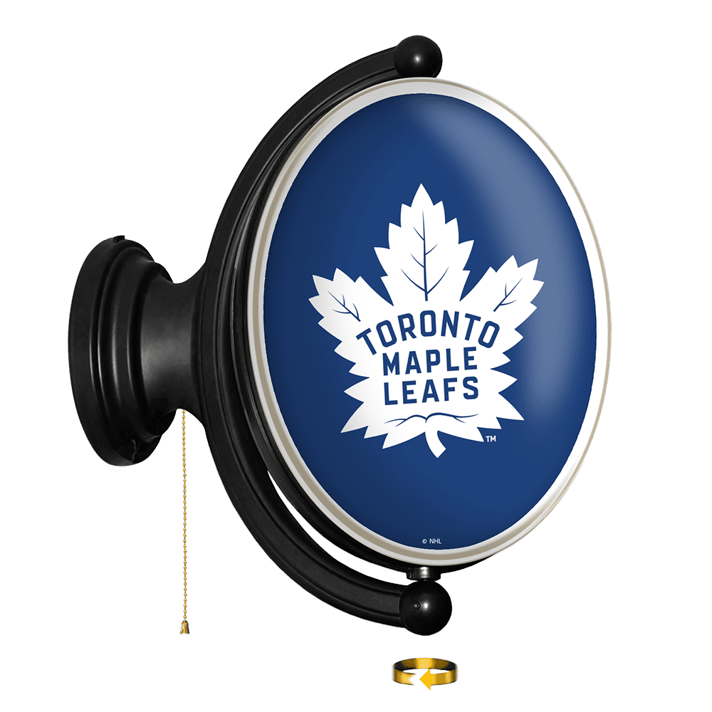 Toronto Maple Leafs 23'' x 21'' Illuminated Rotating Wall Sign ...