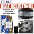 Metal Cast Iron Repair Glue, Magic Welding Glue 2 Bottles, Industrial ...