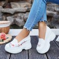 Dakaela Womens Platform Orthopedic Walking Shoes Arch Support Slip on ...