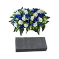 36 Blooms Artificial Rose Funeral Flower, Weather‑Resistant Realistic ...