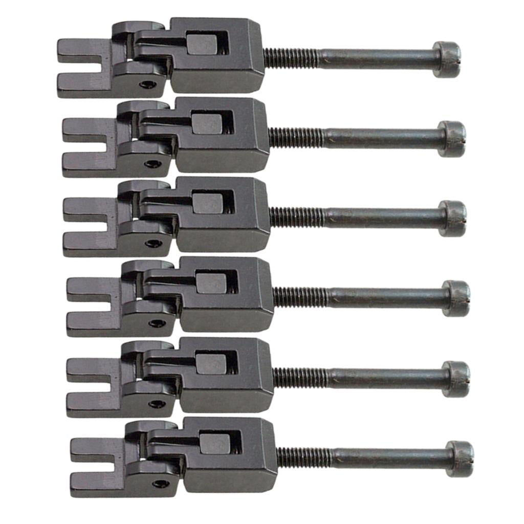 6 Pieces 3 Height Tremolo Bridge Locked String Saddle Double Locking ...