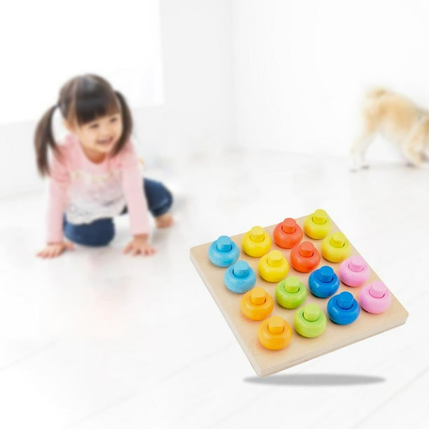 Preschool Color Sorting Matching Brain Teasers Educational for Children ...