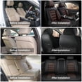 1998 Car Seat Cover for Subaru Legacy L, Black and Brown Car Seat ...