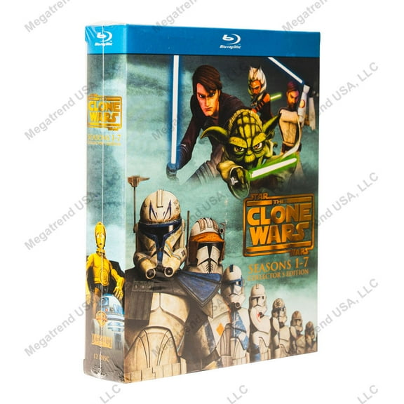 Warner Bros Star Wars: The Clone Wars Collection, Complete Animated ...