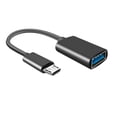 Portable On The Go USB Cable for Tablets and Phones Enables USB Device ...