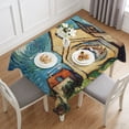 Abstract Farmhouse Starry Night Eye Table Cloth 52x70in, Waterproof ...