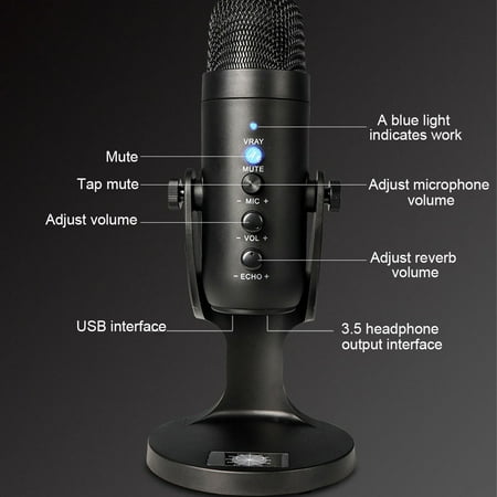 Microphone Computer Laptop Condenser Microphone computer USB condenser ...
