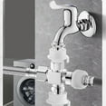 ROZYARD Washing Machine Tap Splitter Diverter Faucet Adapter Universals ...
