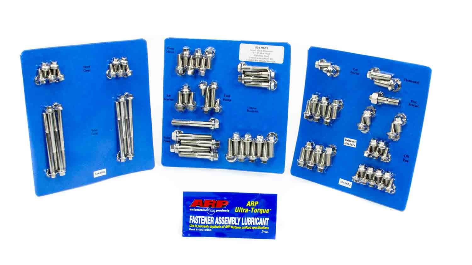 SBC S/S Complete Engine Fastener Kit 6pt. - Walmart.com