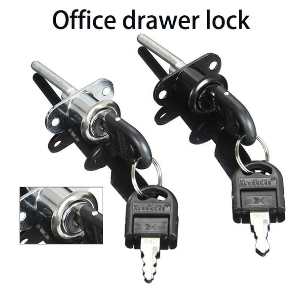 tooloflife Drawer Lock with 2 Keys for Drawers Mailboxes Cabinets ...