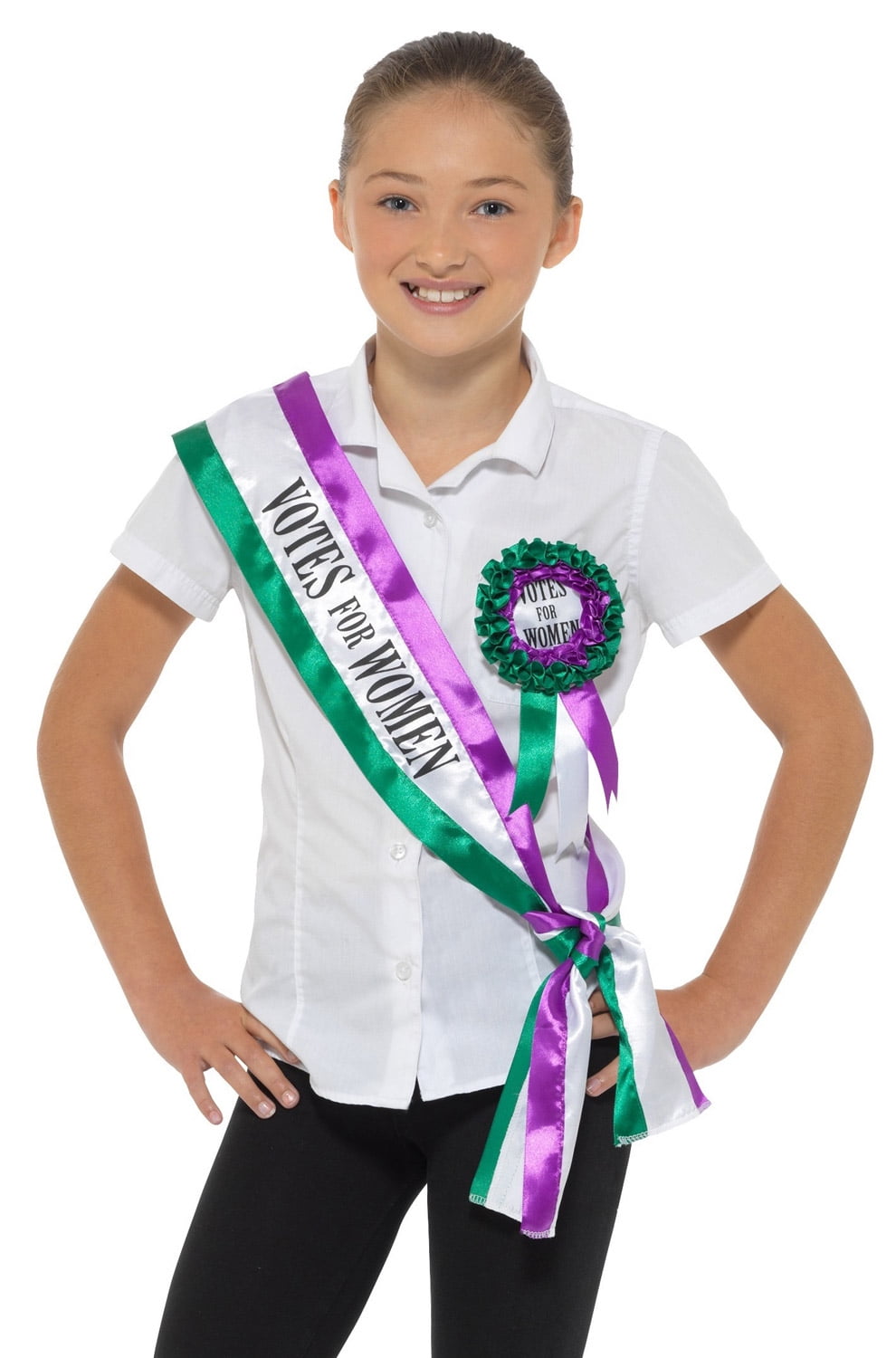 Victorian Suffragette Costume Kit - Walmart.com