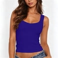 HappyYEE Summer Ribbed Tank Tops for Women V Neck Slim Fits Sleeveless ...